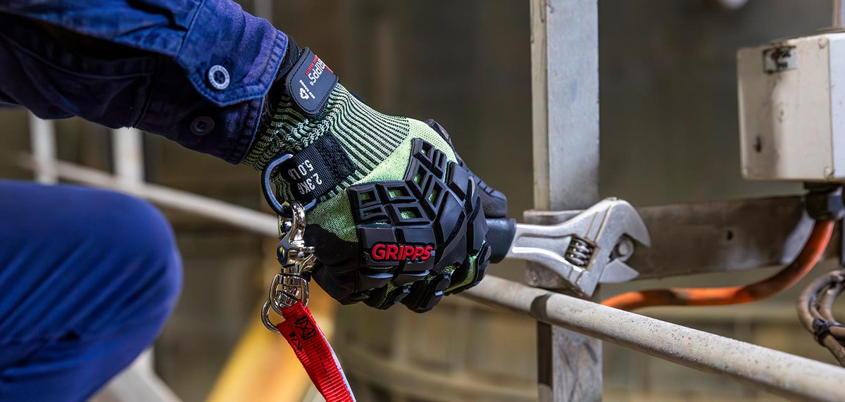 Gloves & Wrist Anchors with Tethering Points – GRIPPS USA